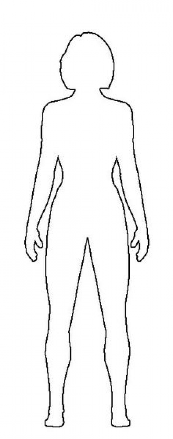 Body Outline Clipart Gender Neutral And Other Clipart Images On
