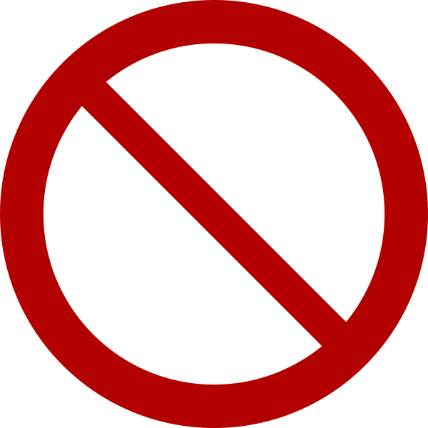 Cross out clipart ban sign pictures on Cliparts Pub 2020! 🔝